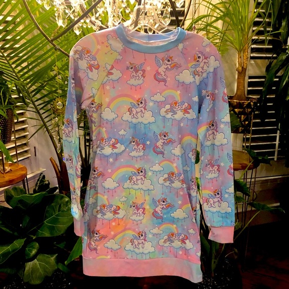 Blackmilk | Dresses | Blackmilk So Cute I Could Puke Sweater Dress ...